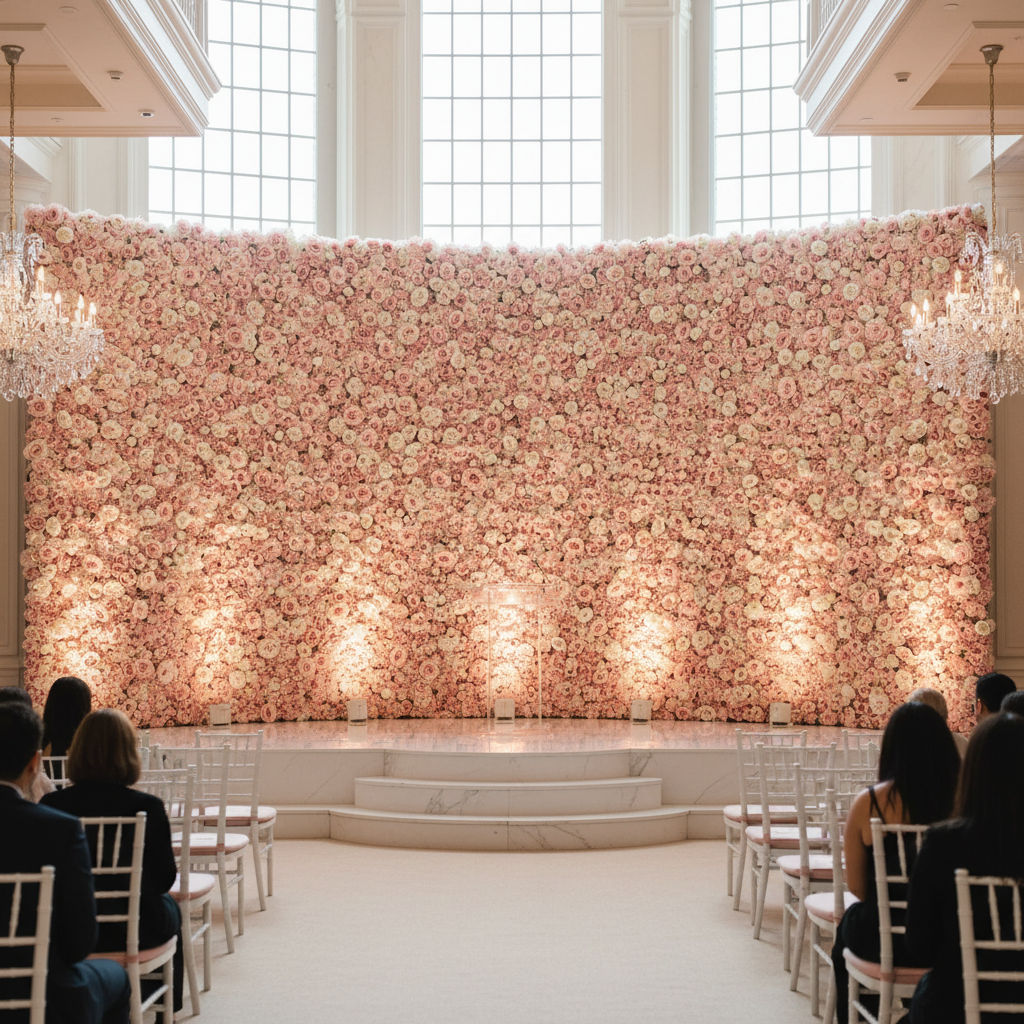 Artificial Flower Wall for Events: Worth the Cost?