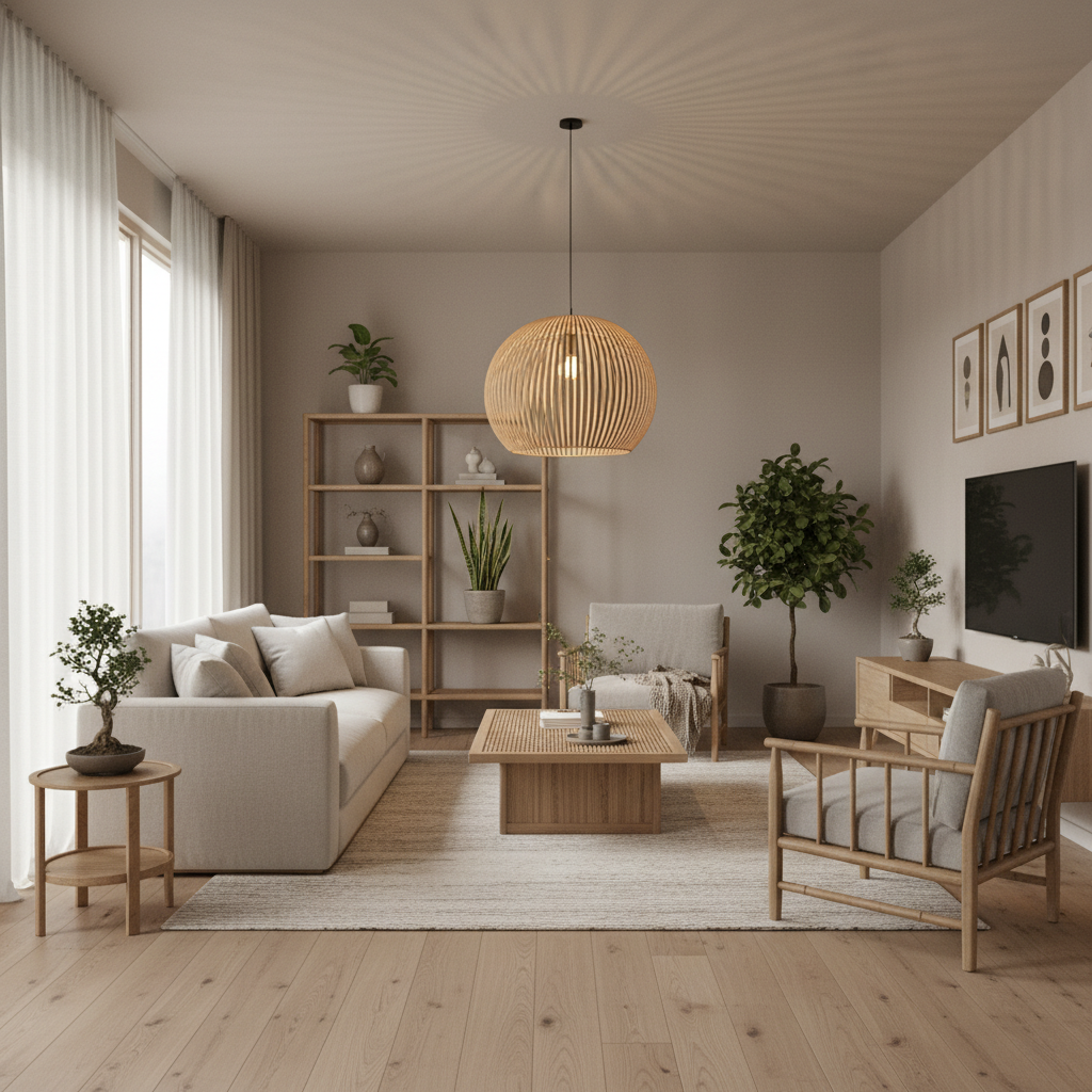 Decoración de interiores bambú: ideas y consejos