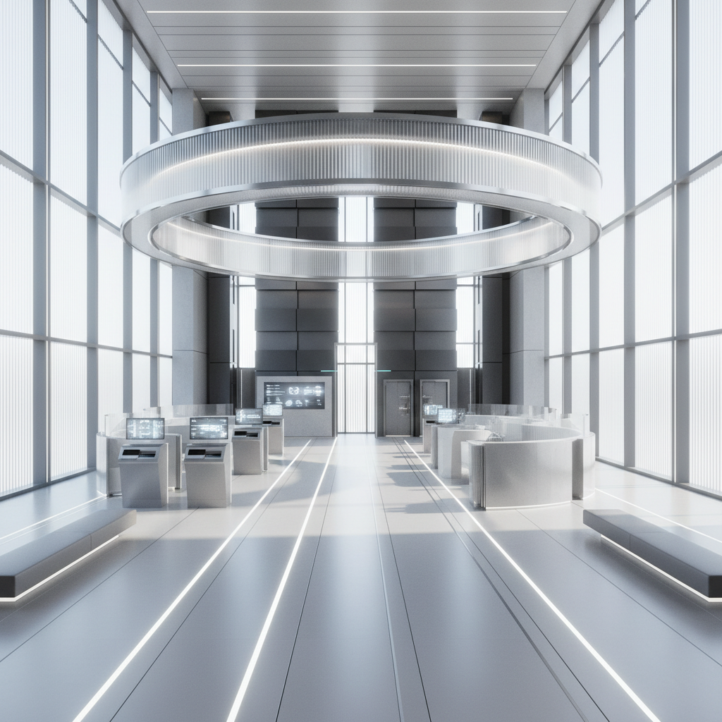 Modern Bank Floor Plan by a Future-Focused Space Designer