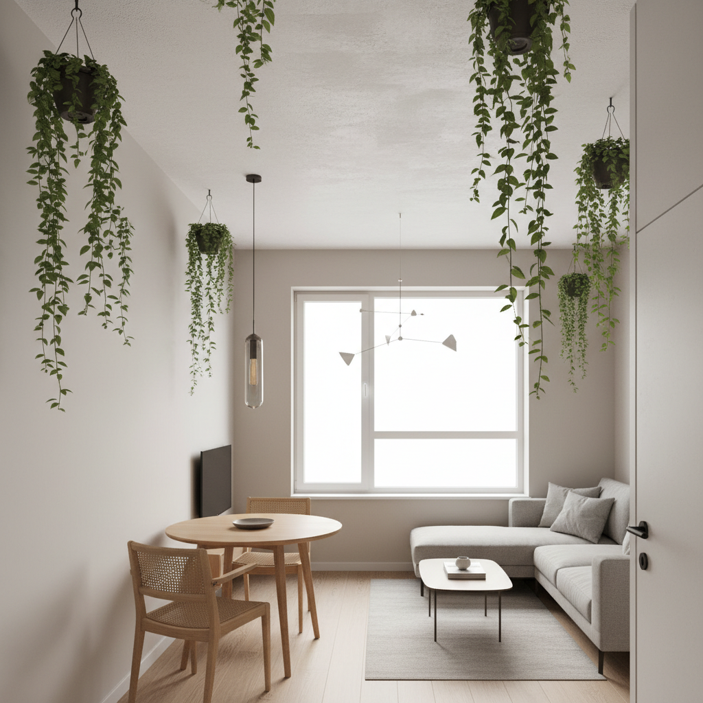 Best Ceiling Hanging Decor: 3 Small Space Options