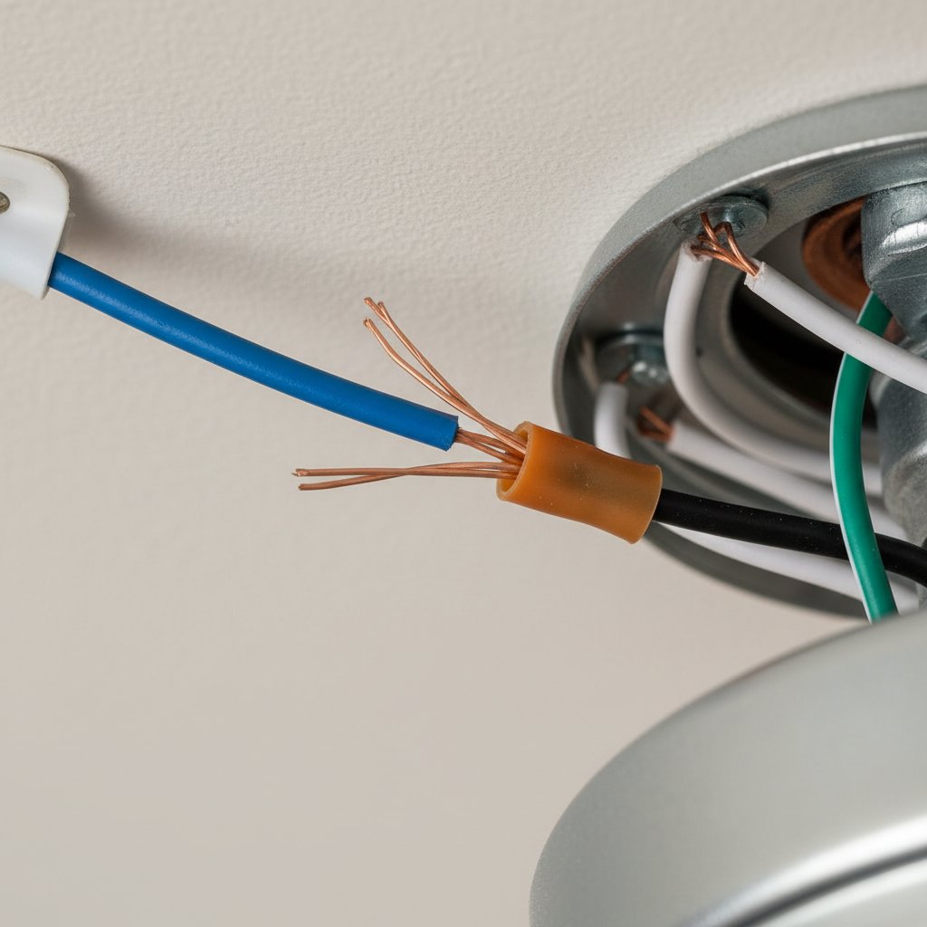Fan Works but Light Won’t? Check Ceiling Fan Blue Wire