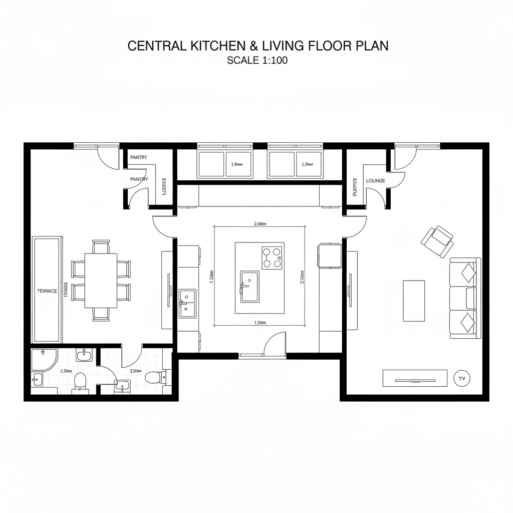 House Plan with Symmetrical Layout — Future-Ready Symmetry by a U.S ...