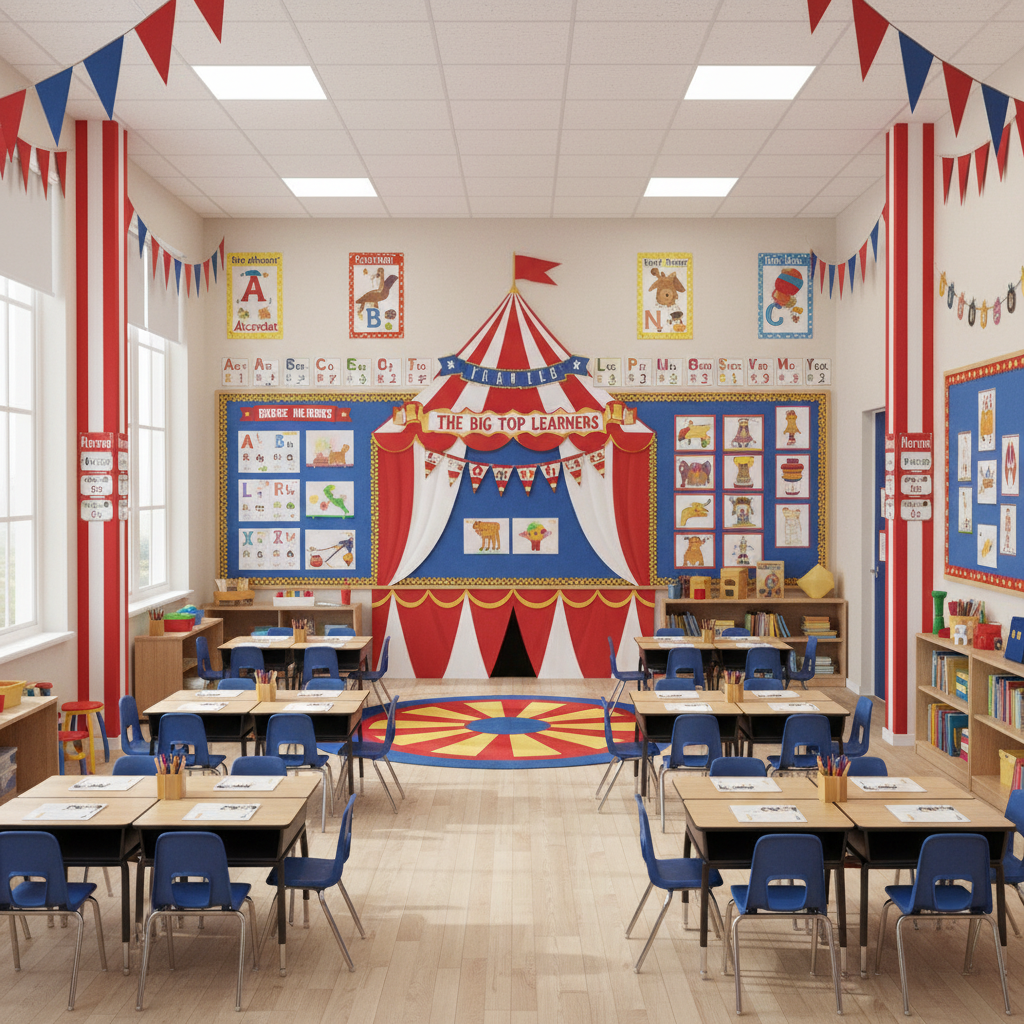 Circus Classroom Decorations Feel Too Busy? Fix the Layout