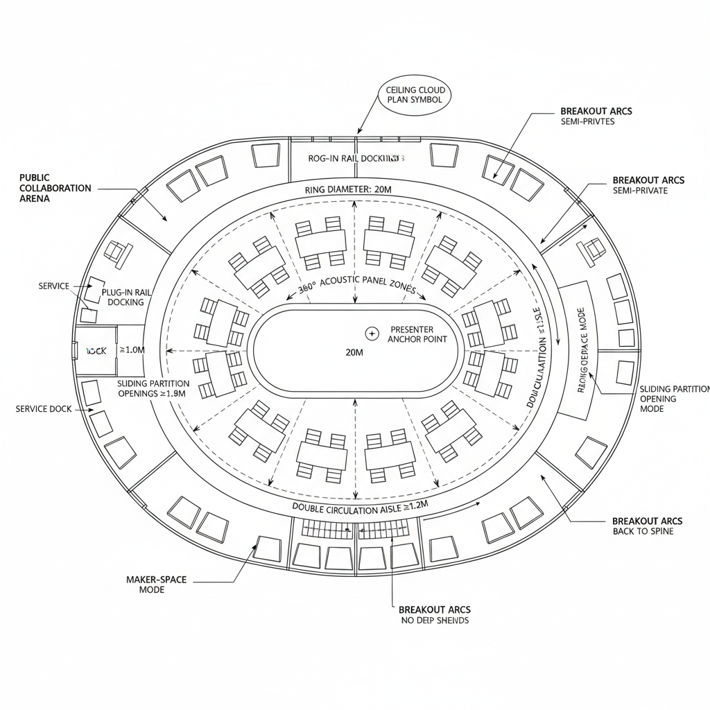 Gigaspace Pune Alpha 2 Floor Plan—Future-Ready Interface Design