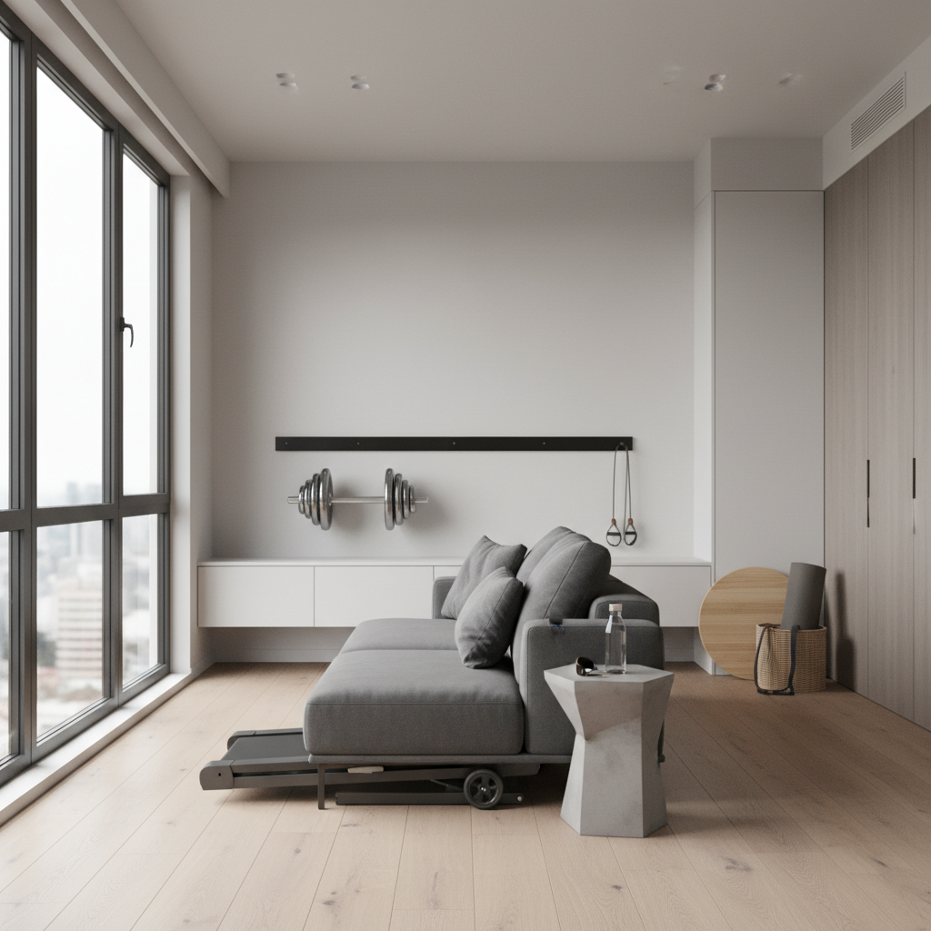 Apartment Too Small? Compact Fitness Equipment That Fits