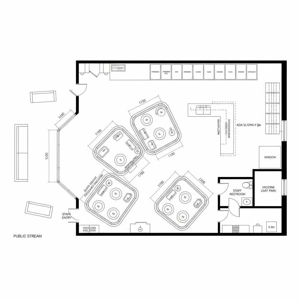 Pharmacy Feels Slow? Try a Simple Pharmacy Floor Plan