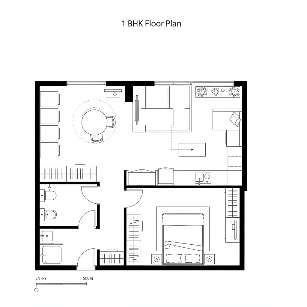 One Hiranandani Park 1 BHK Future Layouts