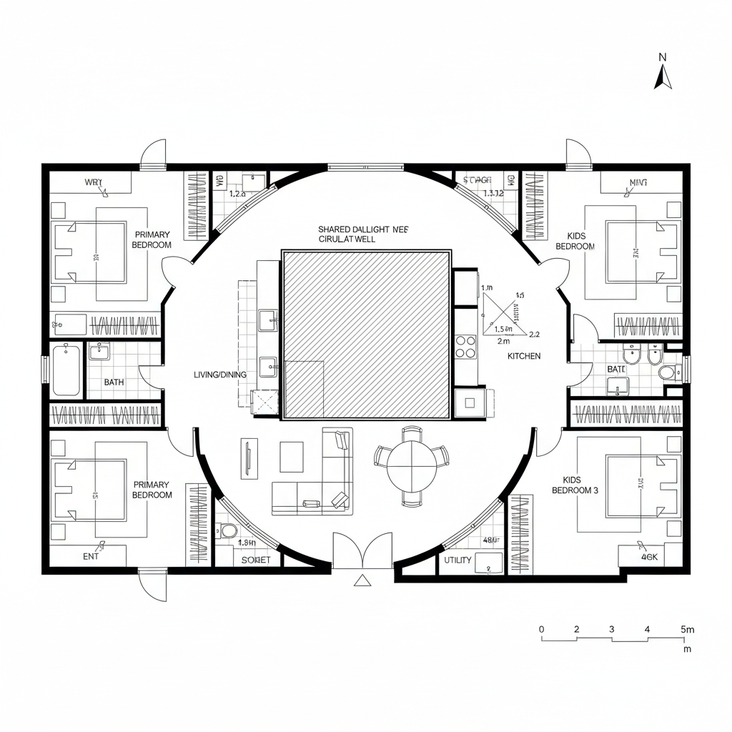 Future-Ready Small 3-Bedroom Floor Plans