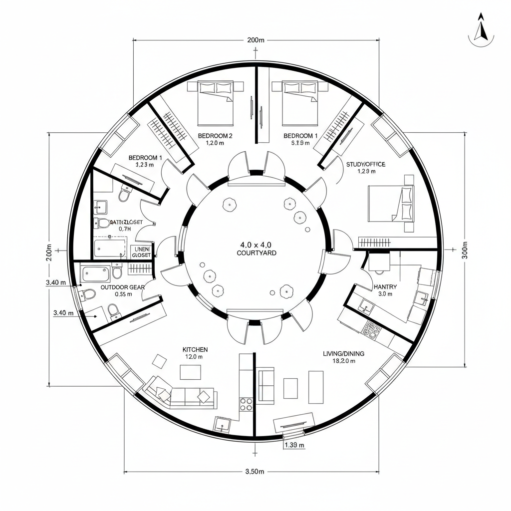 Simple Single-Floor Home Design Plans — Future Interface Thinking