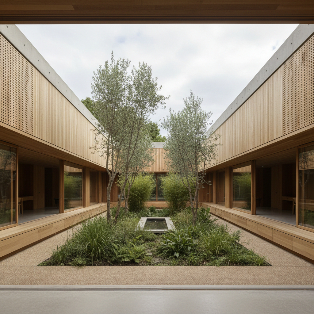 Home Feels Closed Off? Single Story Layout with Courtyard Fix