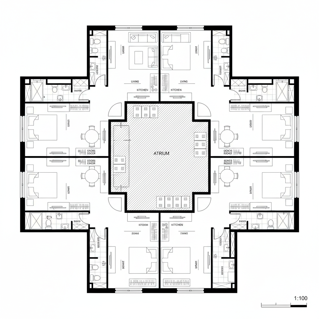 Six-Unit Building Floor Plans: Future-Ready Layouts