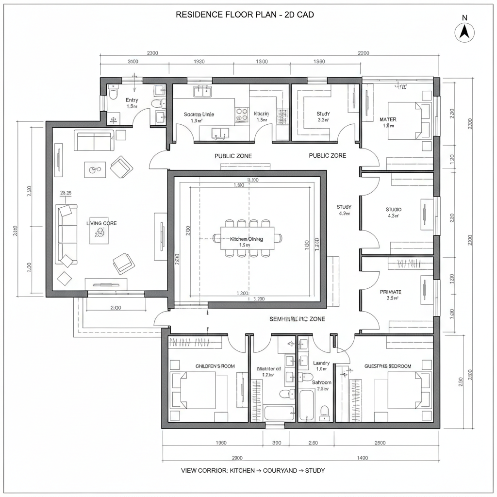 Modern Architecture Homes Floor Plans — Future-Ready Interfaces