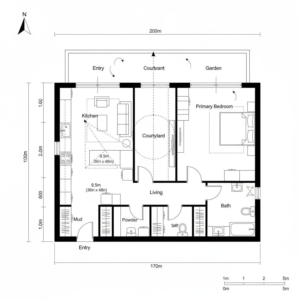 Small Modern House Plans: One-Floor Futures
