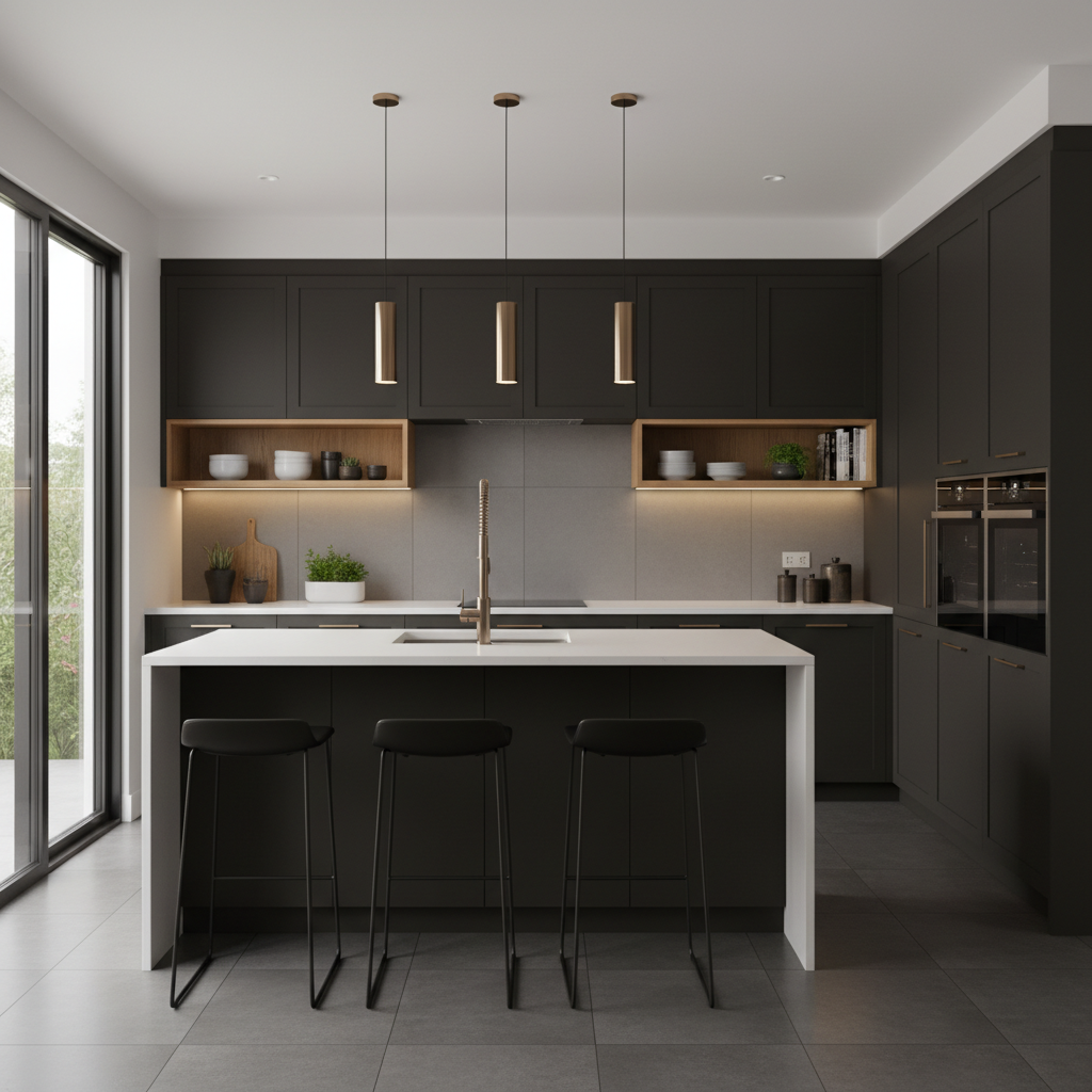 Dark Cabinets Feel Heavy? Hardware for Dark Cabinets That Works