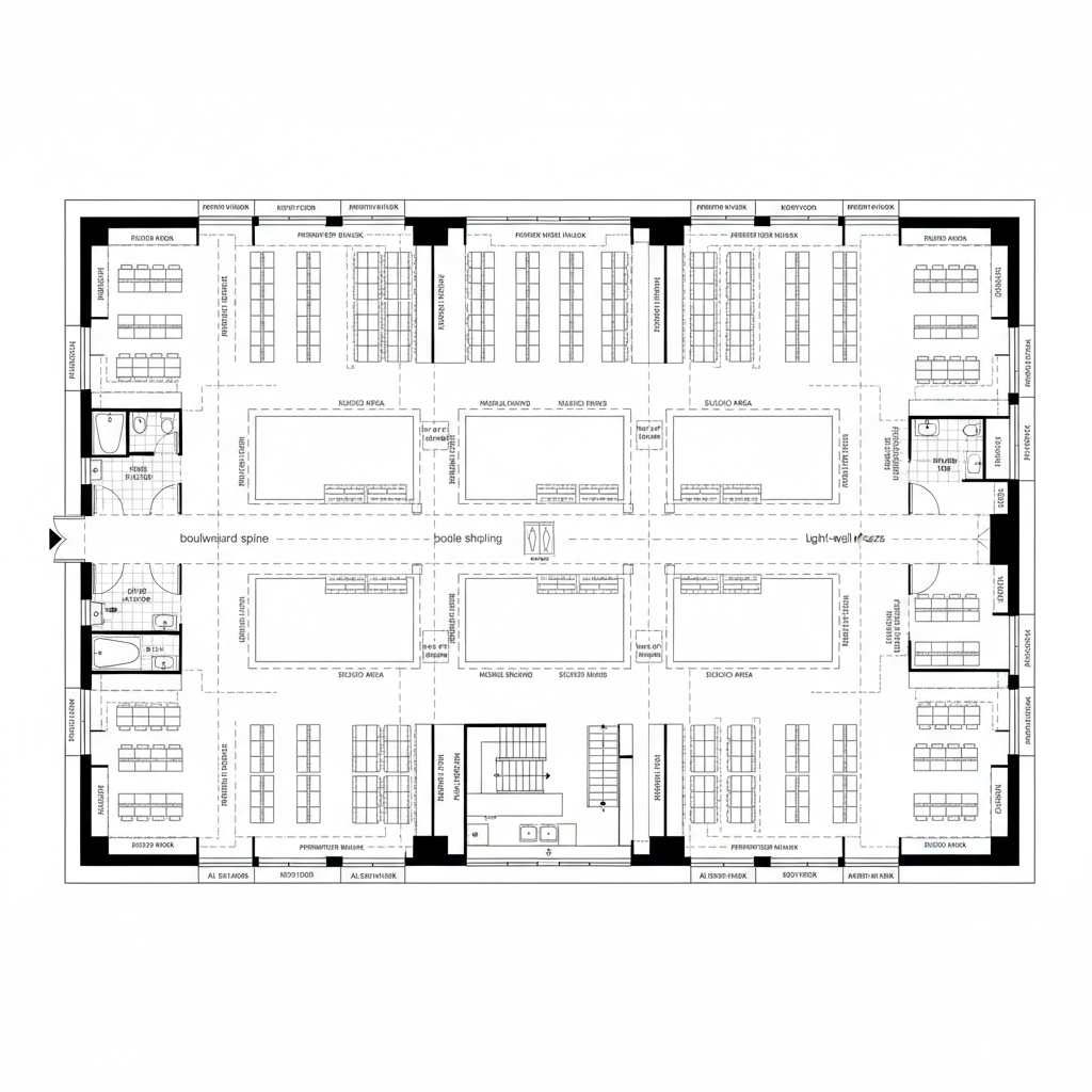 Simple Commercial Building Floor Plan—Future-Ready Strategies