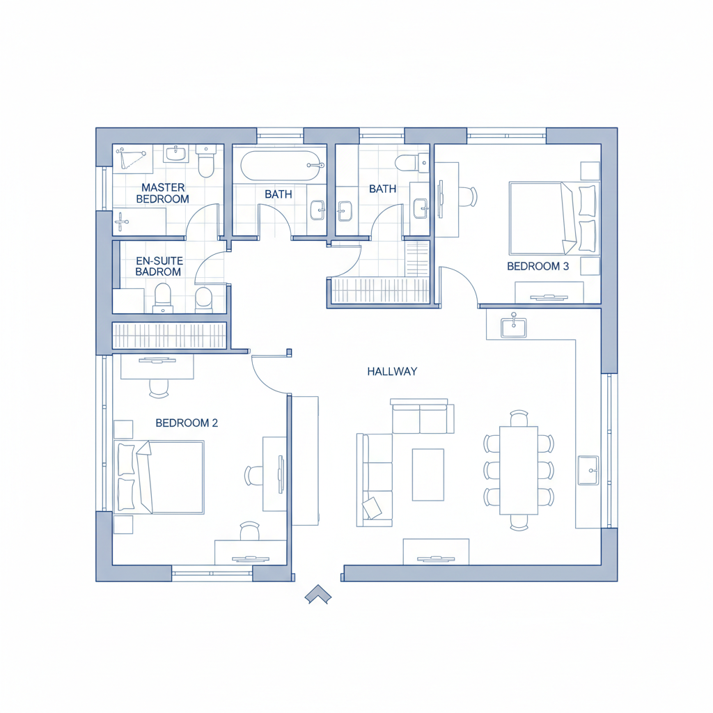 Denah Rumah 2 Lantai Simpel: Ide & Tips Desain