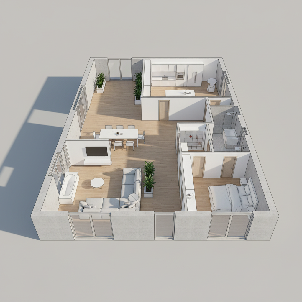 Denah Rumah SketchUp: Cara Membuat Layout Rumah