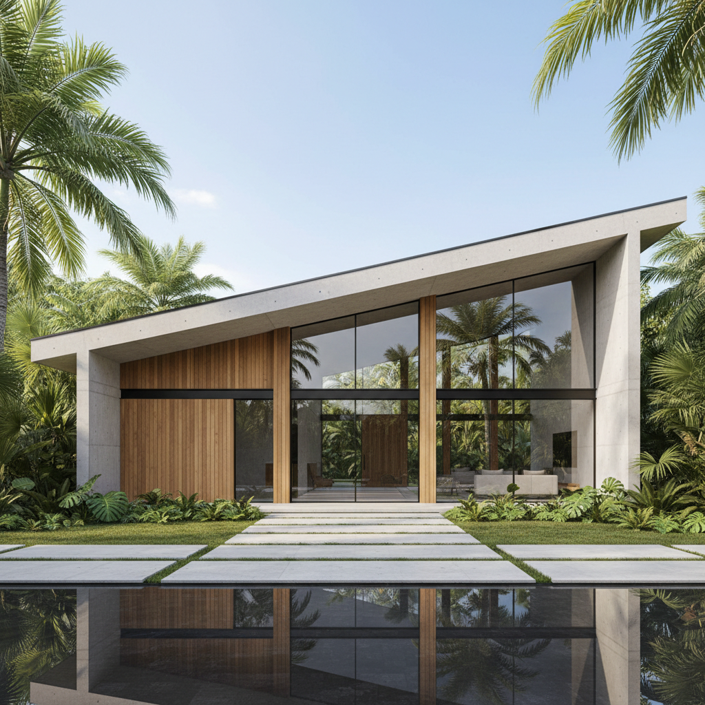 Desain rumah minimalis satu atap yang fungsional