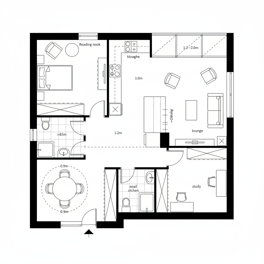 Open Floor Plan Small House: Future-Ready Spatial Interface