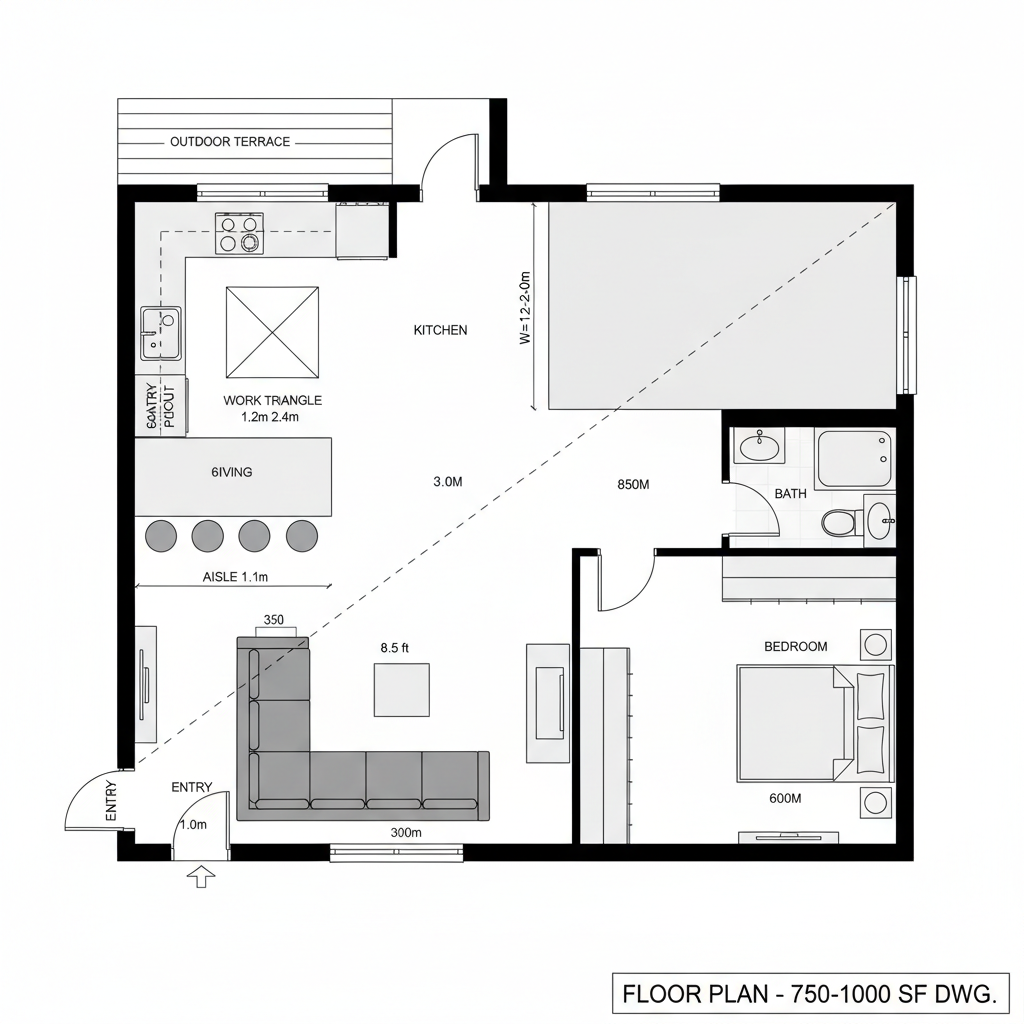 Small House Floor Plans Under 1000 sq ft – Future-Focused Layouts