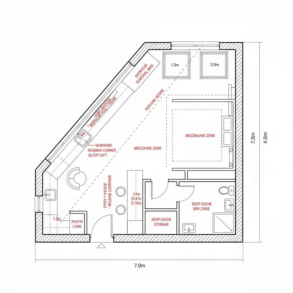 Studio Apartment Floor Plans: Future Interface Thinking