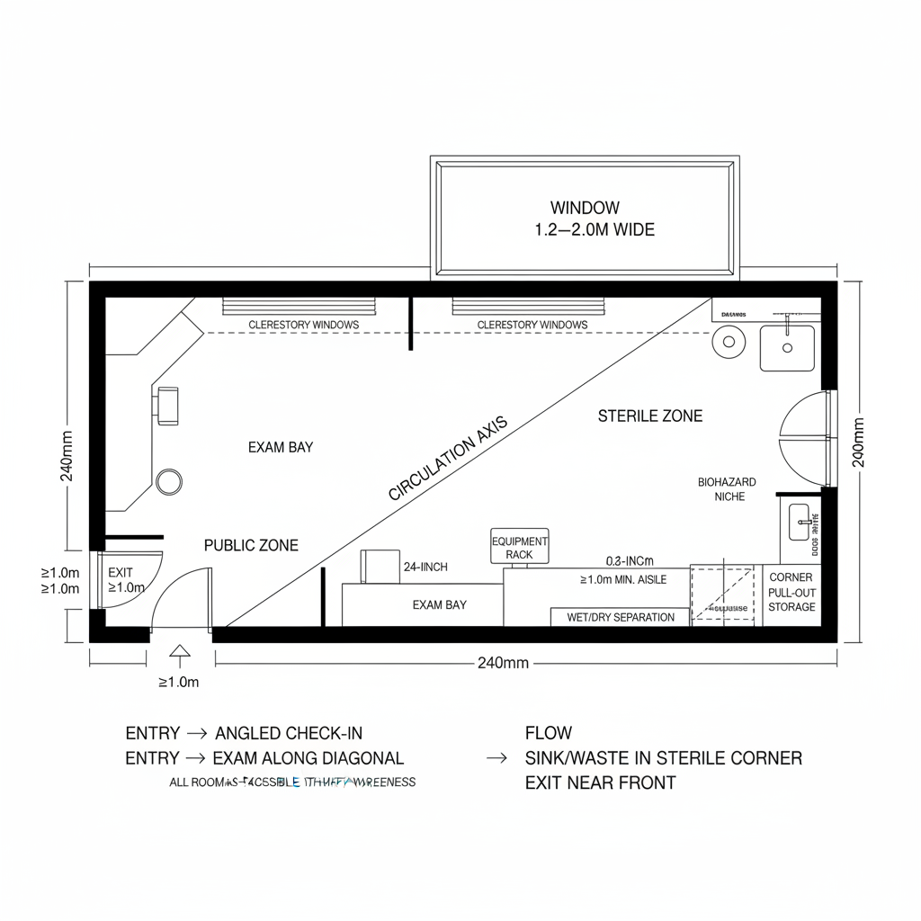 16×10 ft Small Medical Clinic Floor Plan — Future-Focused Layouts