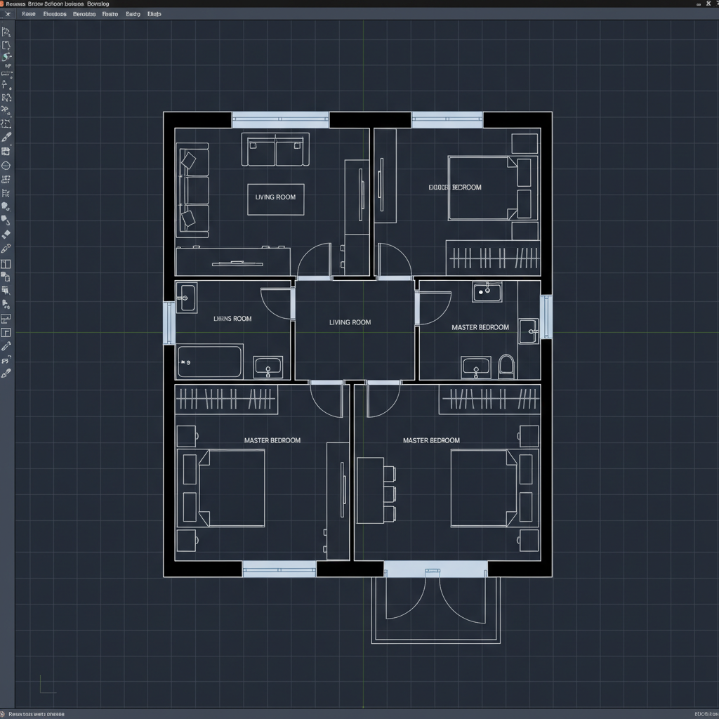 Cara Buat Denah Rumah di AutoCAD (Panduan Praktis)