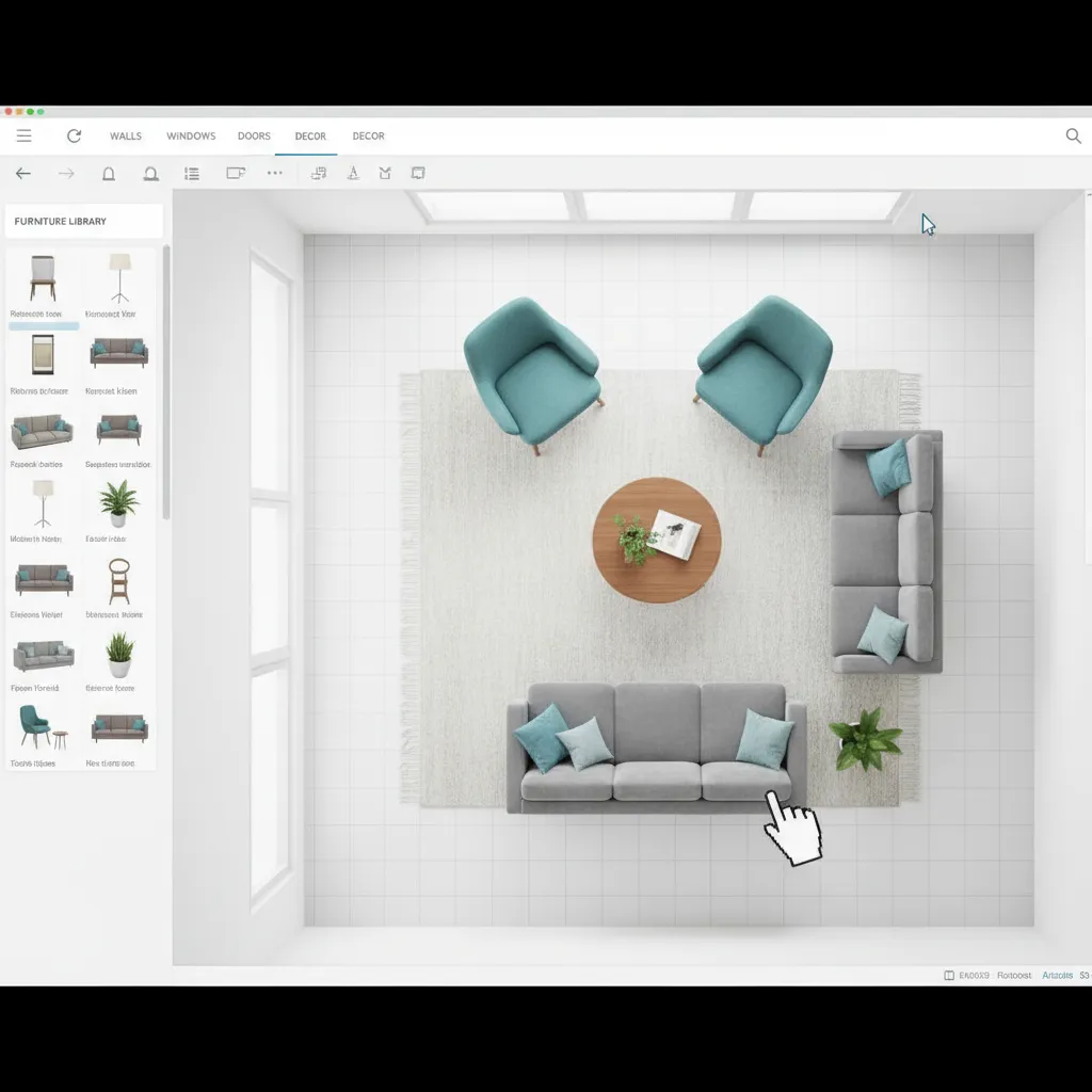 Room Feels Cramped? Try Furniture Placement Software