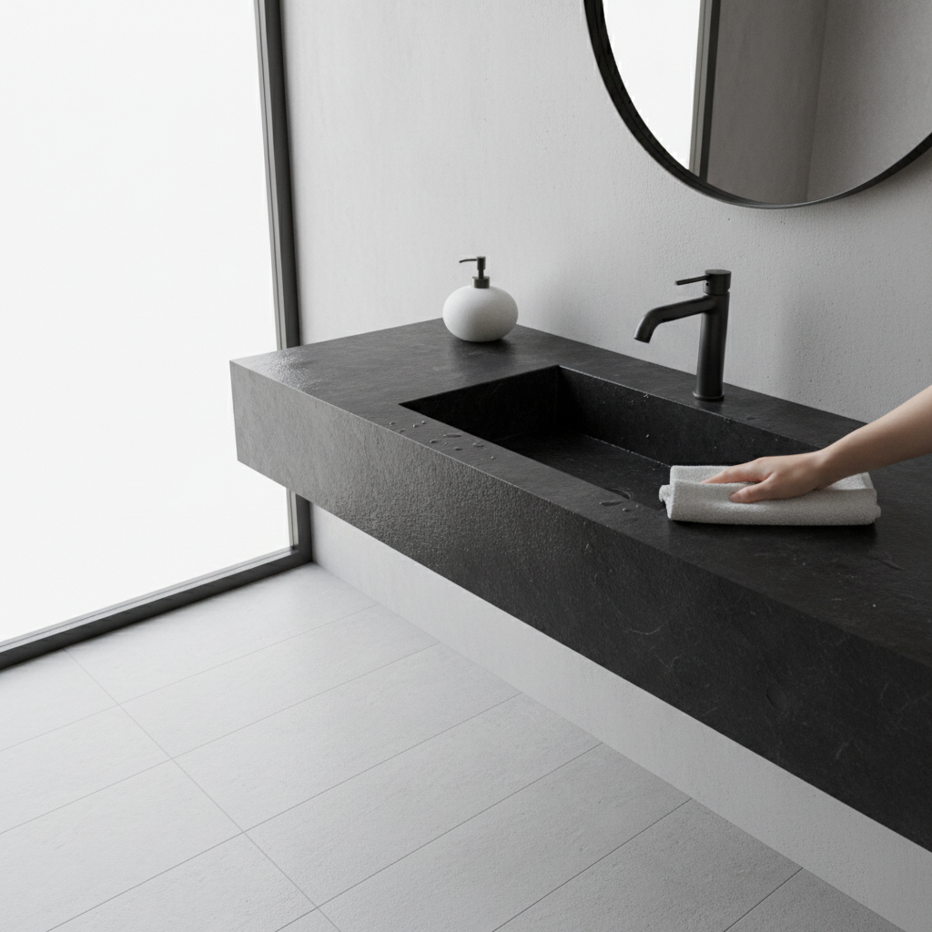 Black Bathroom Countertop Problems and Easy Fixes