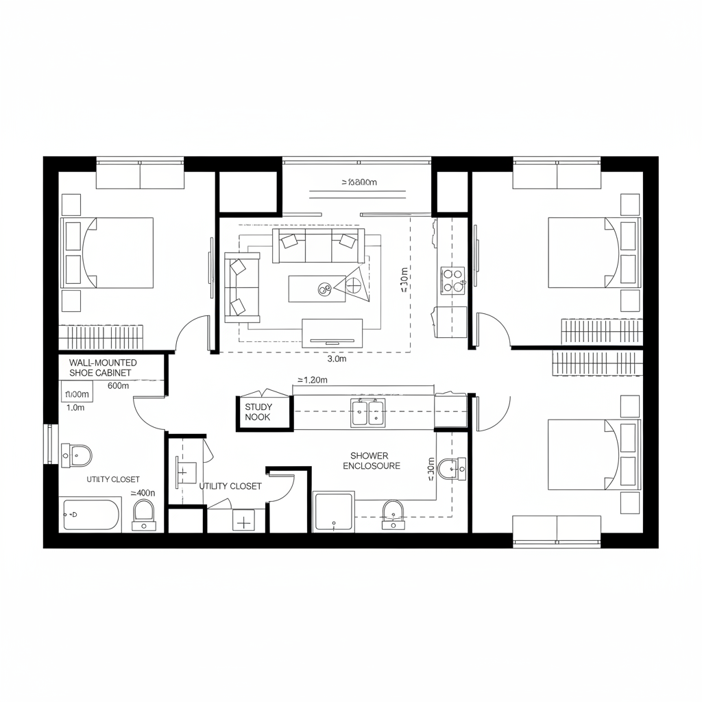 Purvanchal Silver City 2 Floor Plan — Future Interface Design Notes