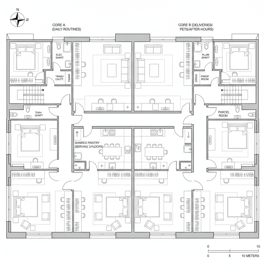 10 Floor Building Plans That Fix Dark, Cramped Towers
