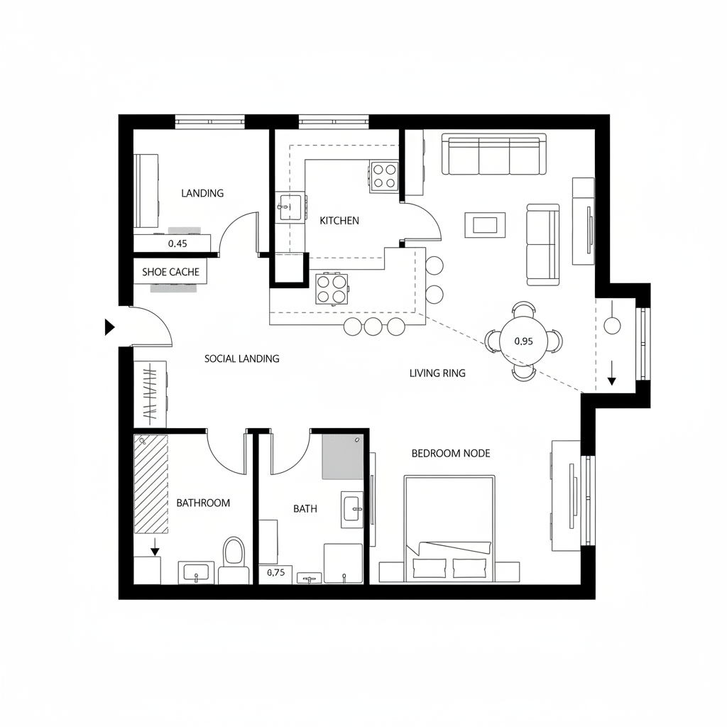 Walk-Up Apartment Floor Plans for Future Living