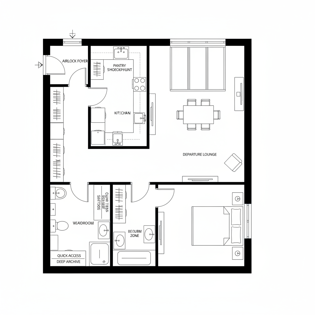 Terminal 5 Floor Plan as Home Interface