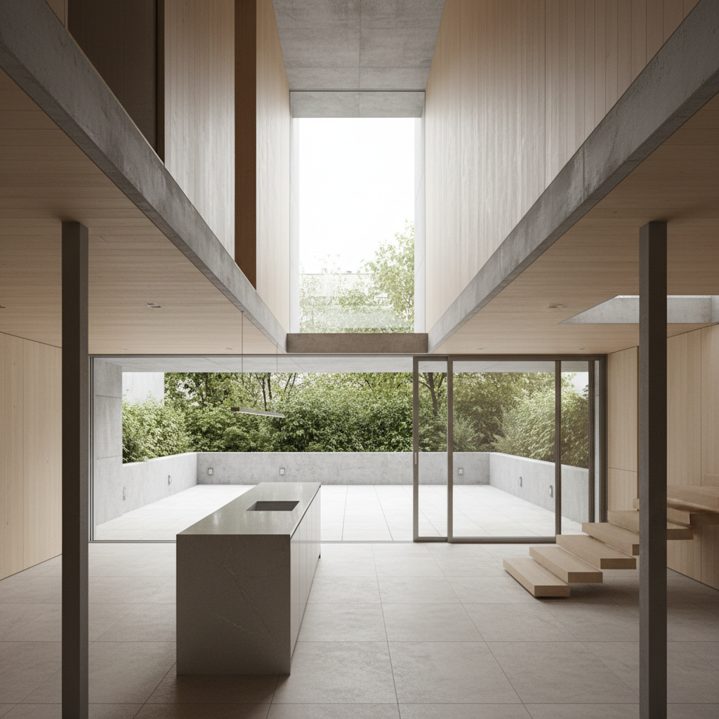 Duplex Apartment with Private Terrace — Future Interface Planning