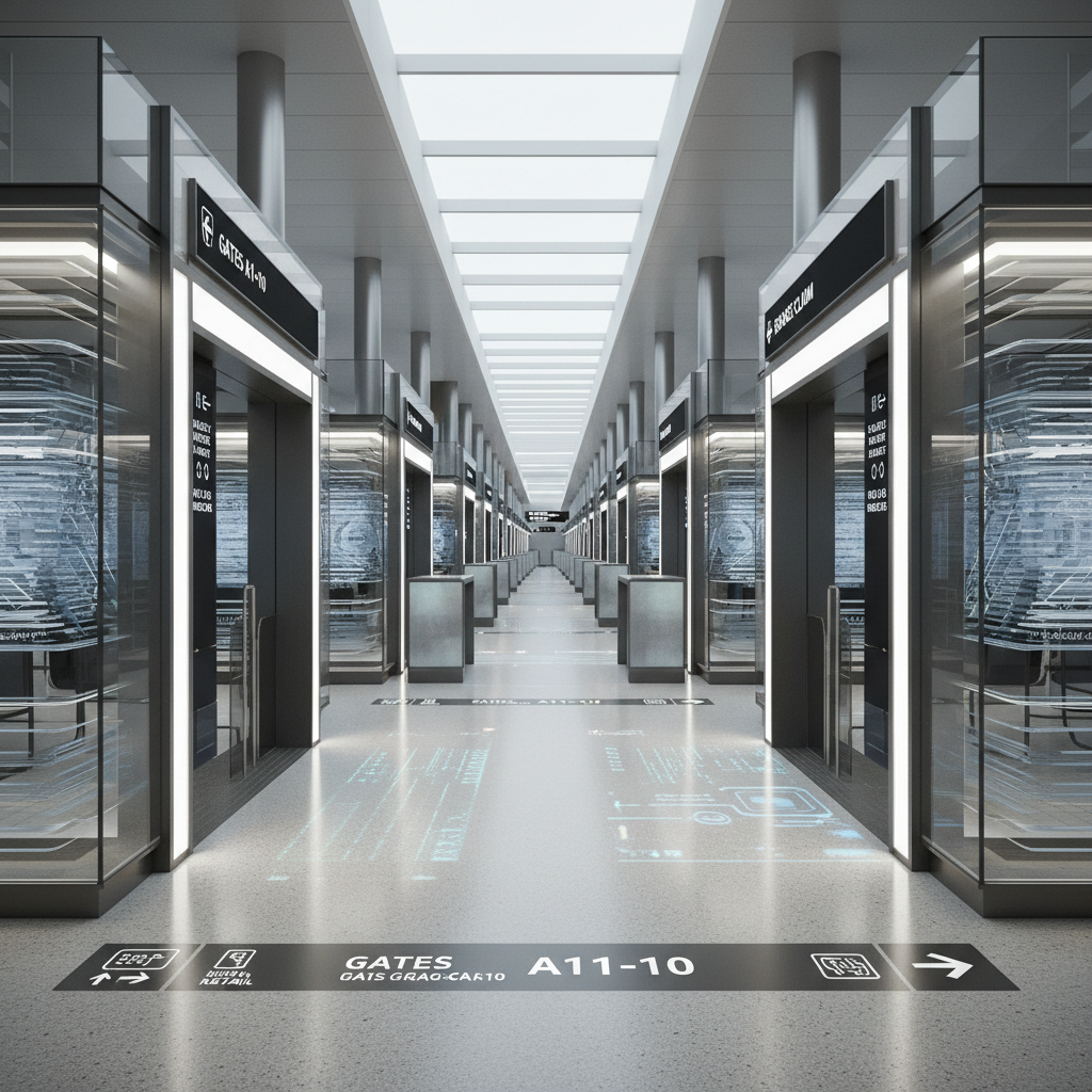 Lost in Dubai Airport? Terminal 1 Floor Plan Fixes Wayfinding