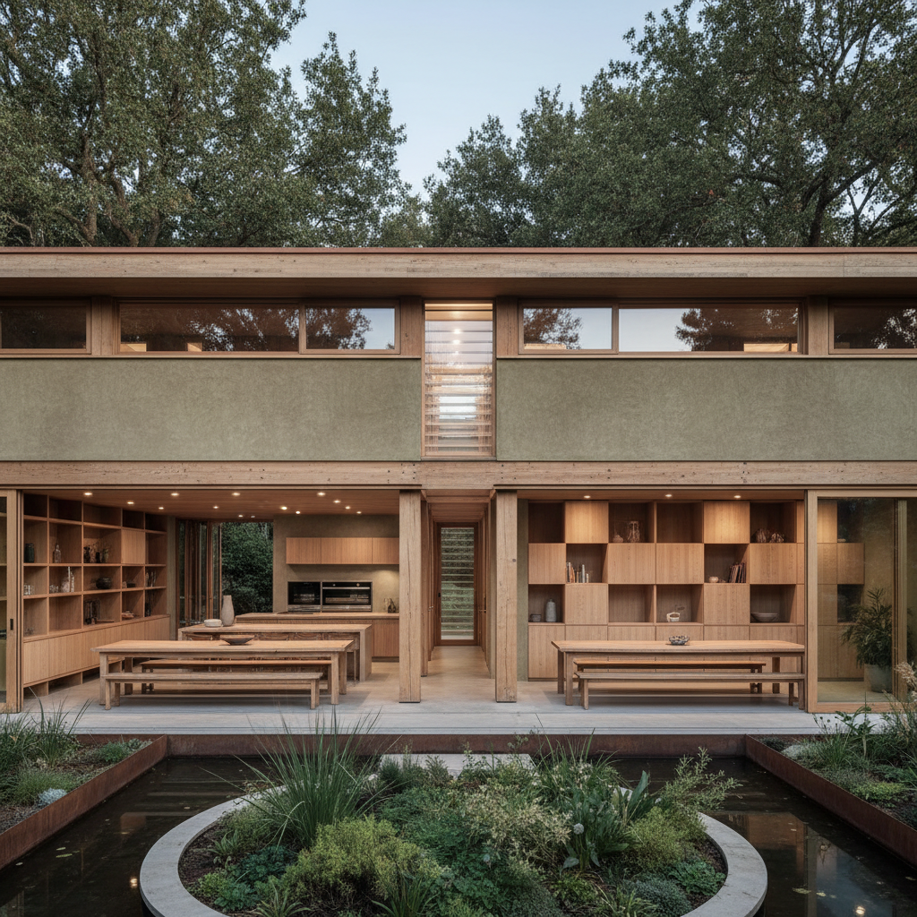 Eco Village 2 Floor Plan—Two-Story Zoning for Future Living