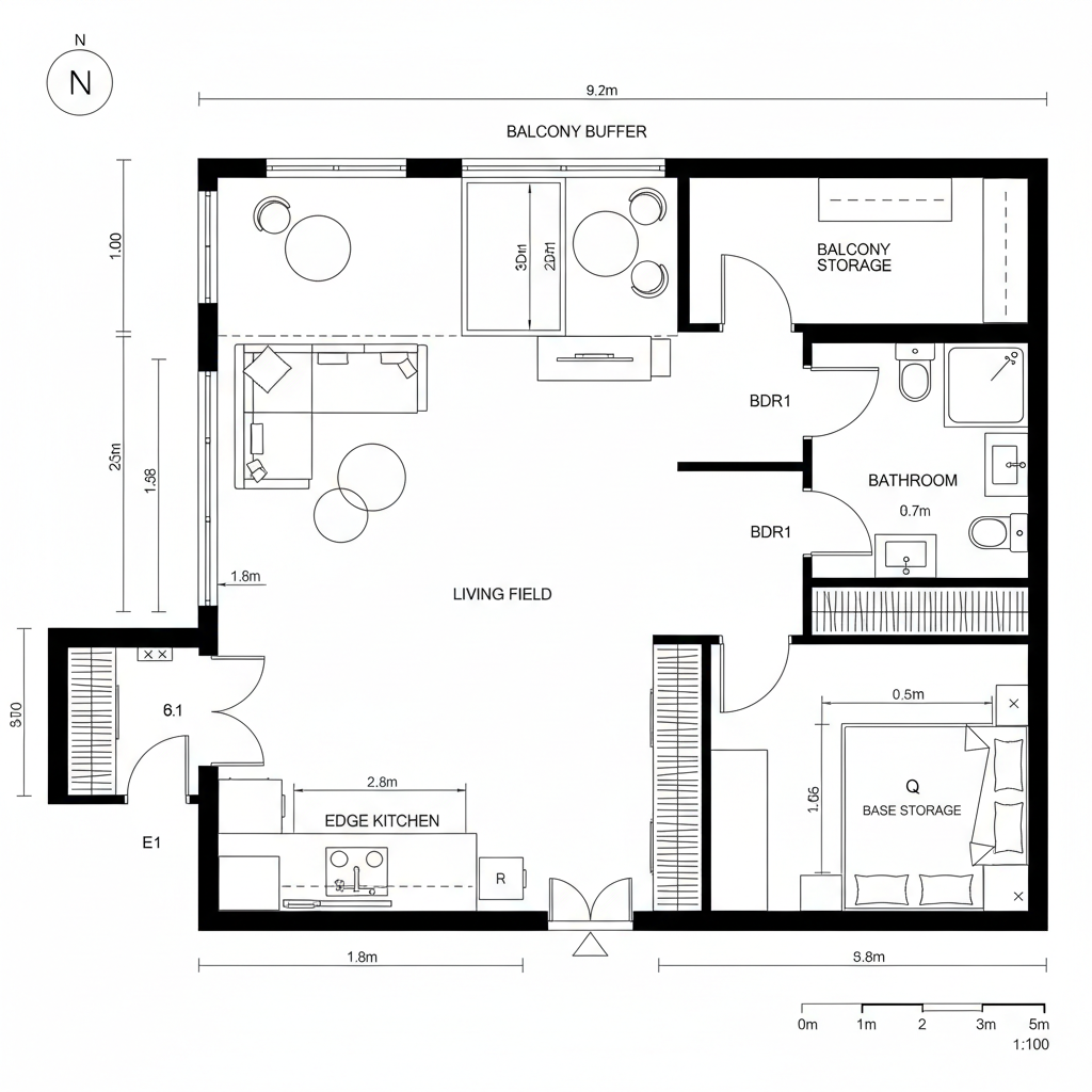 Sobha Dream Acres 1-BHK: Future Interface Planning