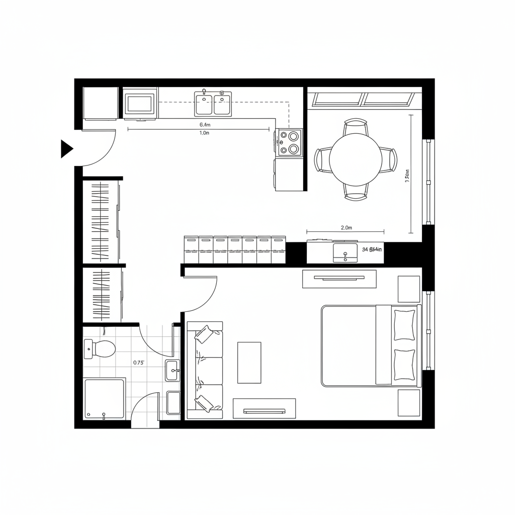 480 Sq Ft Floor Plan: Future-Ready 3D Spatial Logic