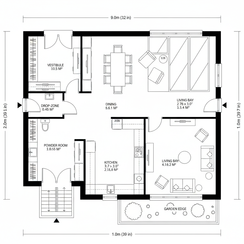 Ground Floor Simple House Structure Plan — Future-Focused Layouts