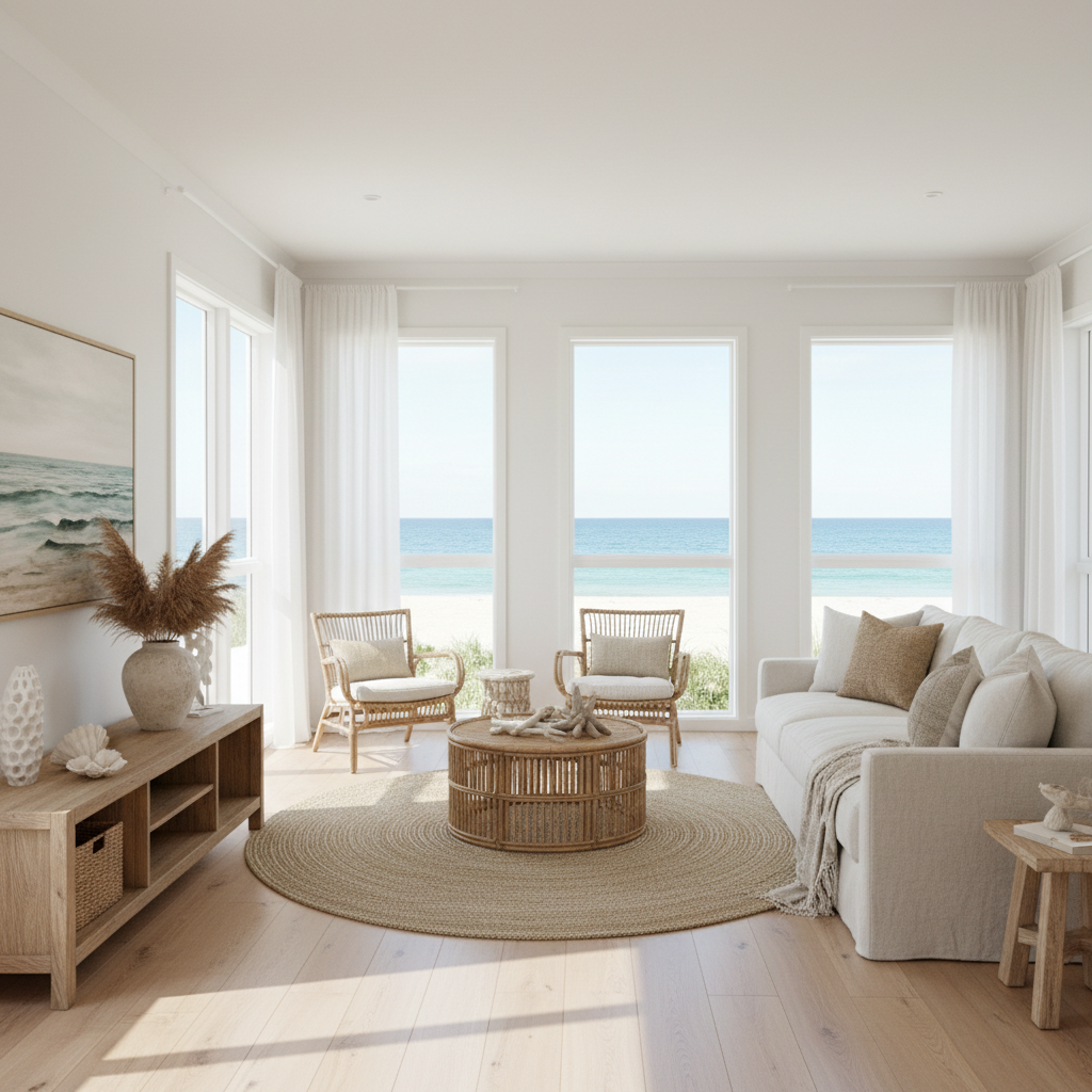 Estilo costero en diseño de interiores