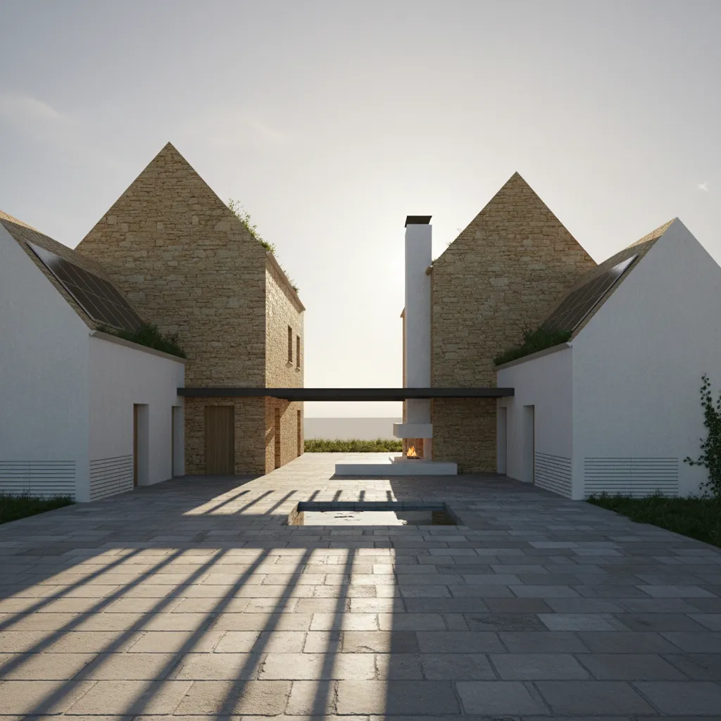 European Style House Plan as a Future Lifestyle Interface