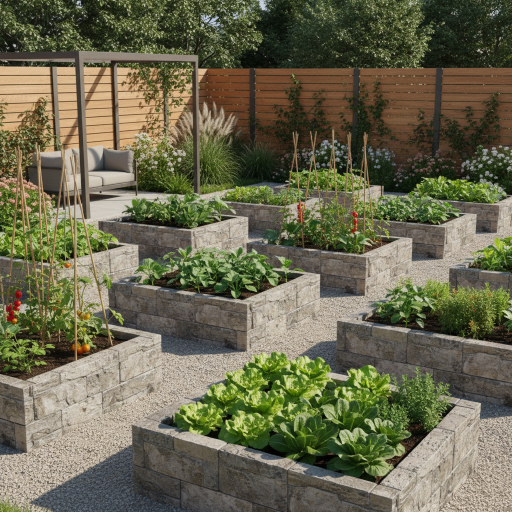 Faux Stone Raised Garden Bed Too Shallow? Pick Right Depth
