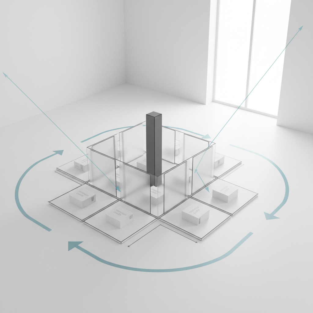 Simple AutoCAD Floor Plan: Designer Logic for Future Living
