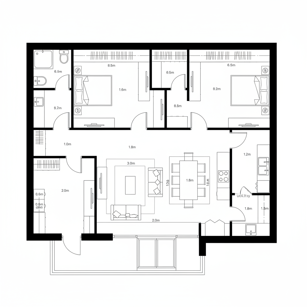 Simple Box-Type House Design with Floor Plan｜Future-Smart Layouts
