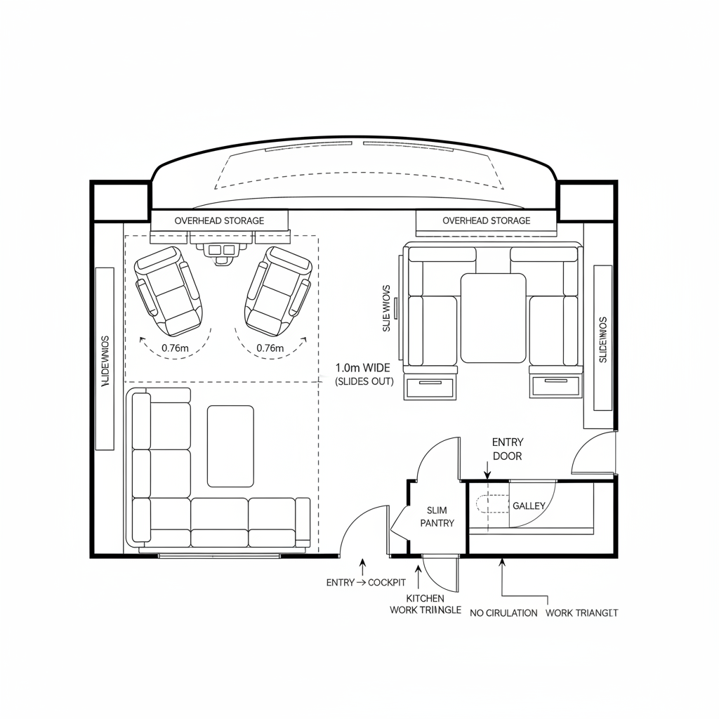 Jayco Class C Motorhome: Four-Slide Layouts for Future Living