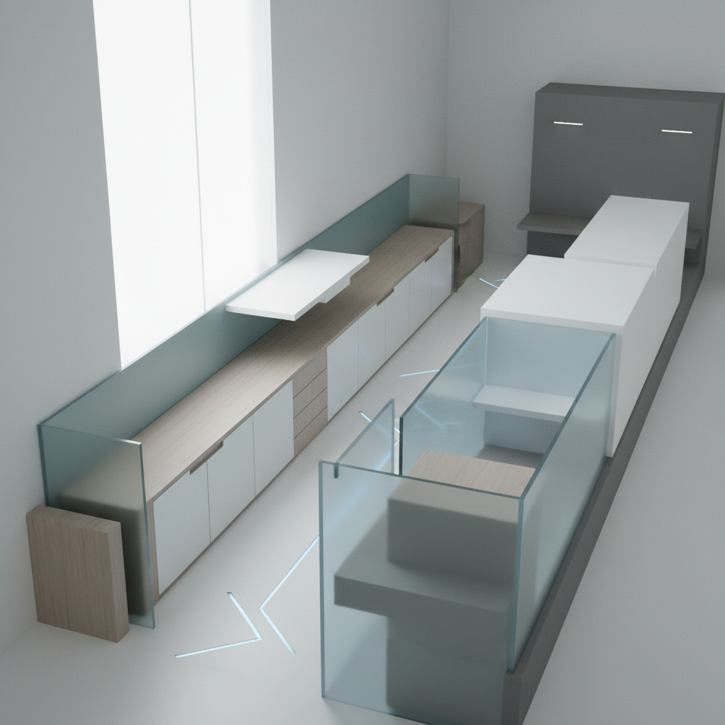 3D Floor Plan 1 Bedroom: Future-Ready Spatial Interface
