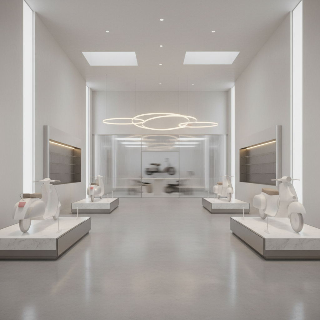 Crowded Store? Fix Your 2 Wheeler Showroom Floor Plan