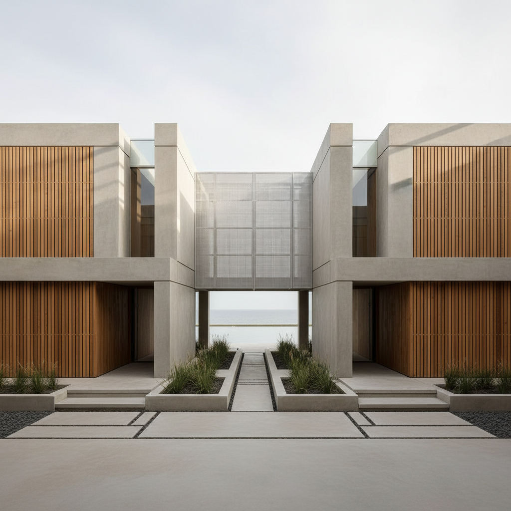 Ground Floor Two-Family Plans with Future-Ready Flow