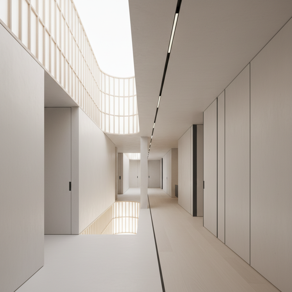 Master Layout Plan Second Floor—Futurist Suite Interfaces