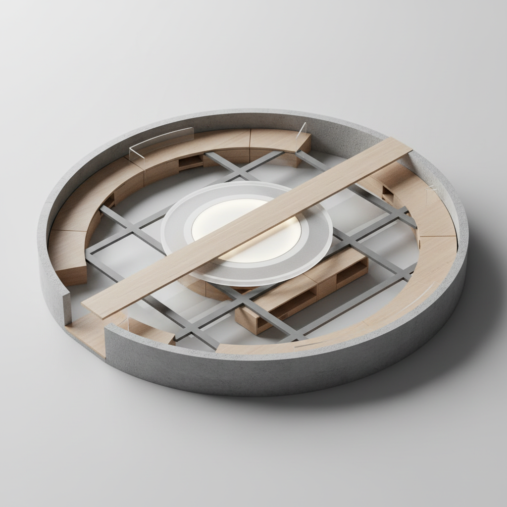 Simple Office Floor Plan — Future-Ready Spatial Interface